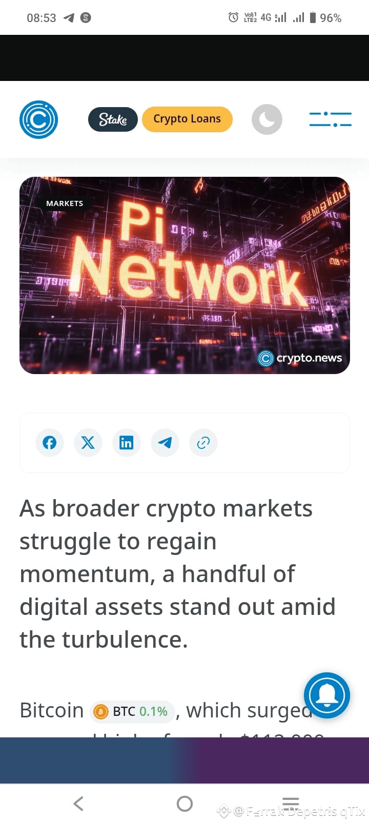 Top cryptocurrencies to watch this week: Pi Network, Cetus, | Farrah ...