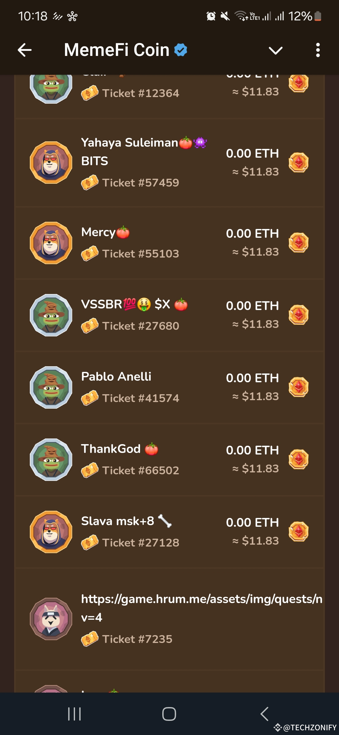 how is people's name so similar (🍅) and how's there a users ...