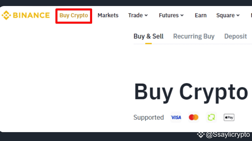 Buy cryptocurrency using credit or debit card | Ssayli-_-p2p on Binance ...