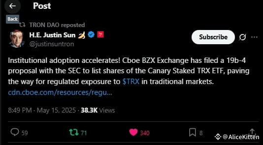 Exciting news for TRX and BTTC enthusiasts! The Cboe BZX Exc ...