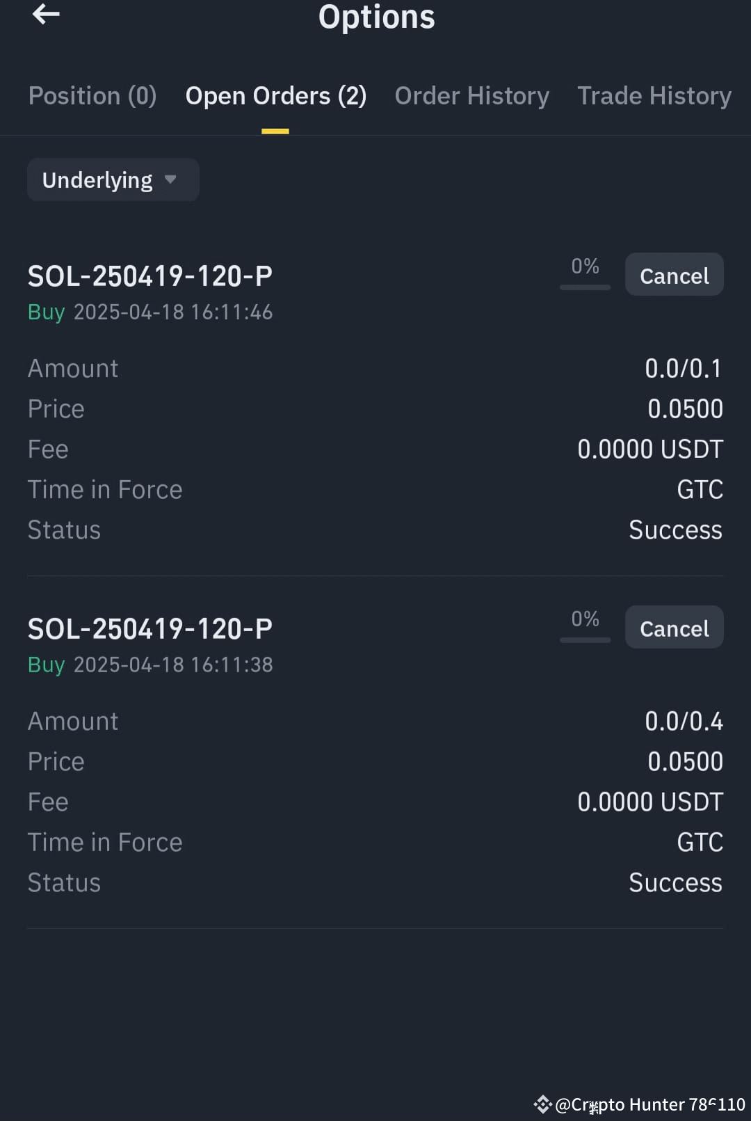 #BinanceAlphaAlert Option Trade is the best way to increase | Crypto Hunter 786110 on Binance Square