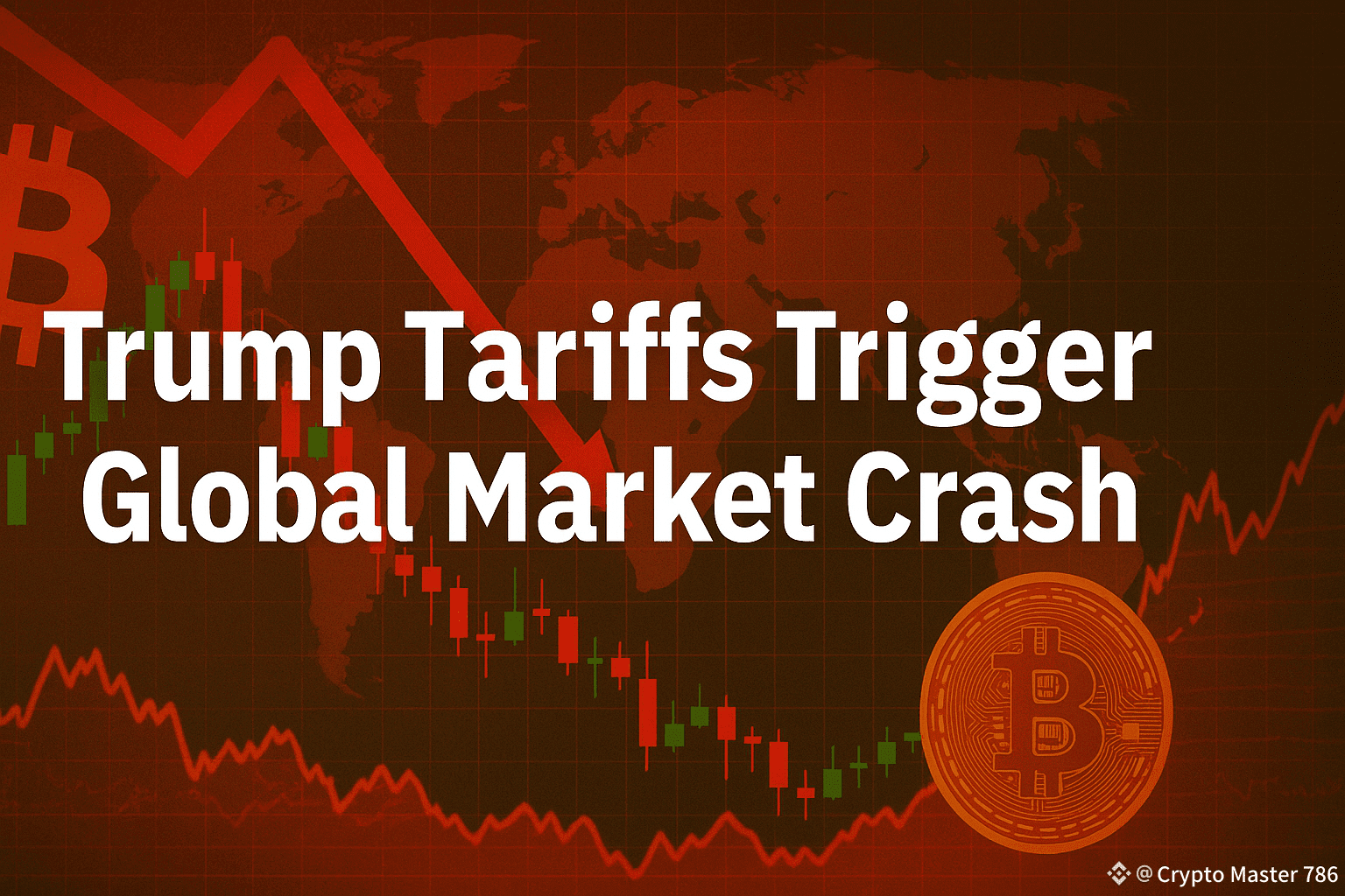 Trump Tariffs Trigger Global Market Crash! Global markets w | Crypto ...