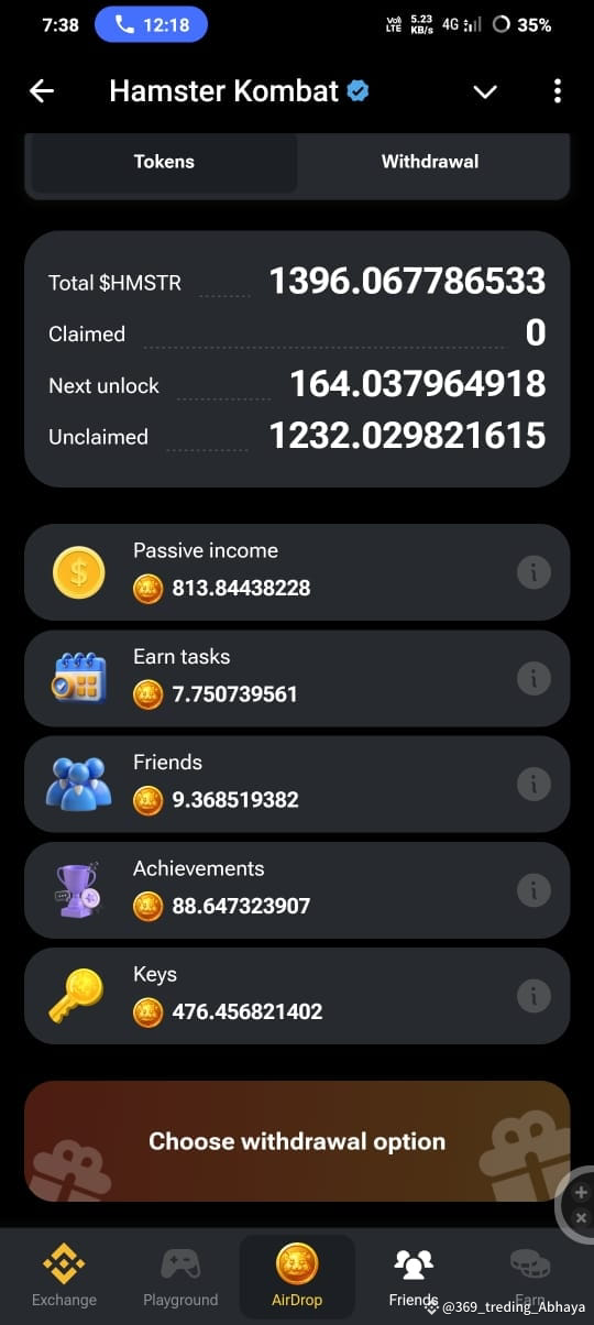 Hamster 🐹 Kombat Coin Price | 369_treding_Abhaya on Binance Square