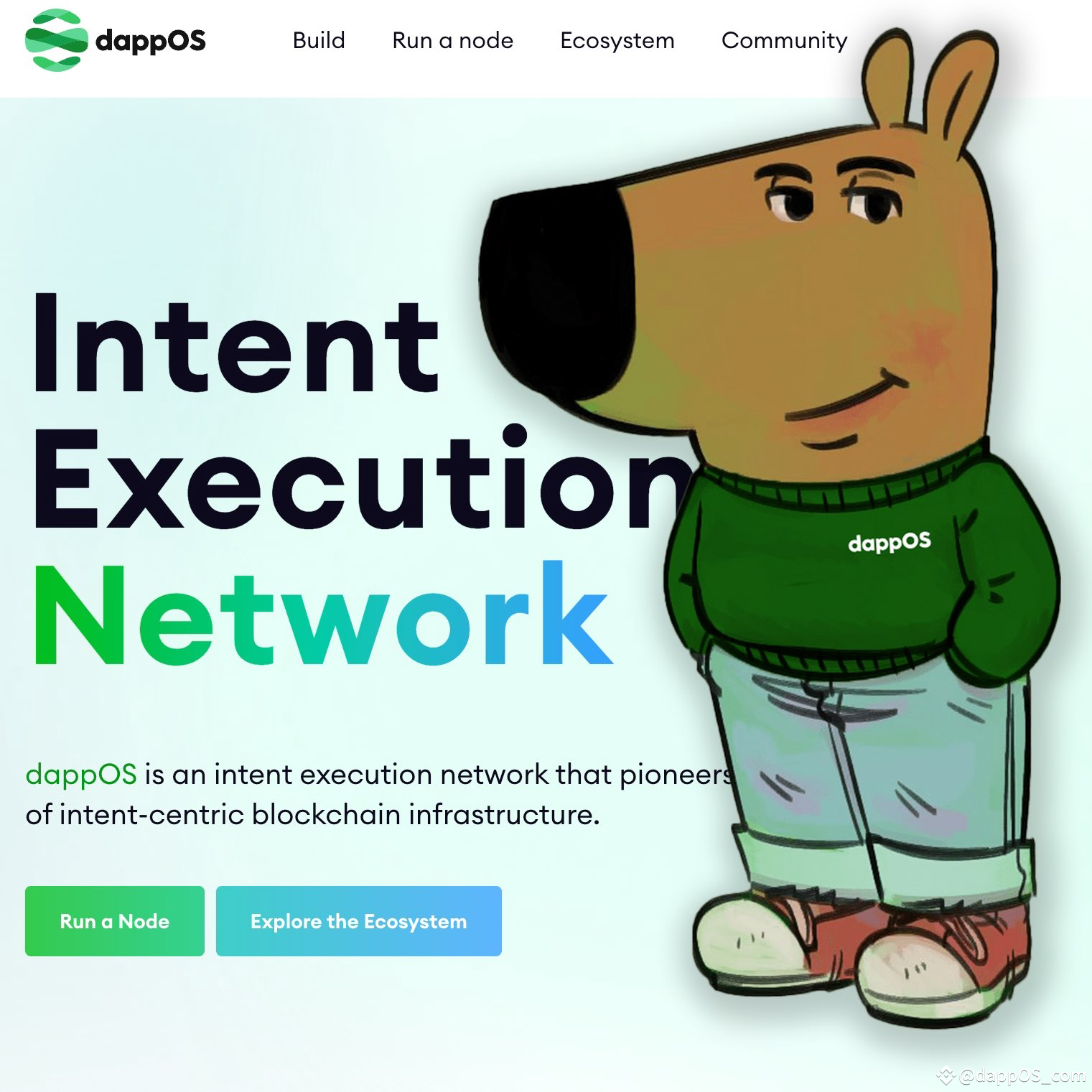 When you prefer to use intent-centric blockchain infrastruct | dappOS_com on Binance Square