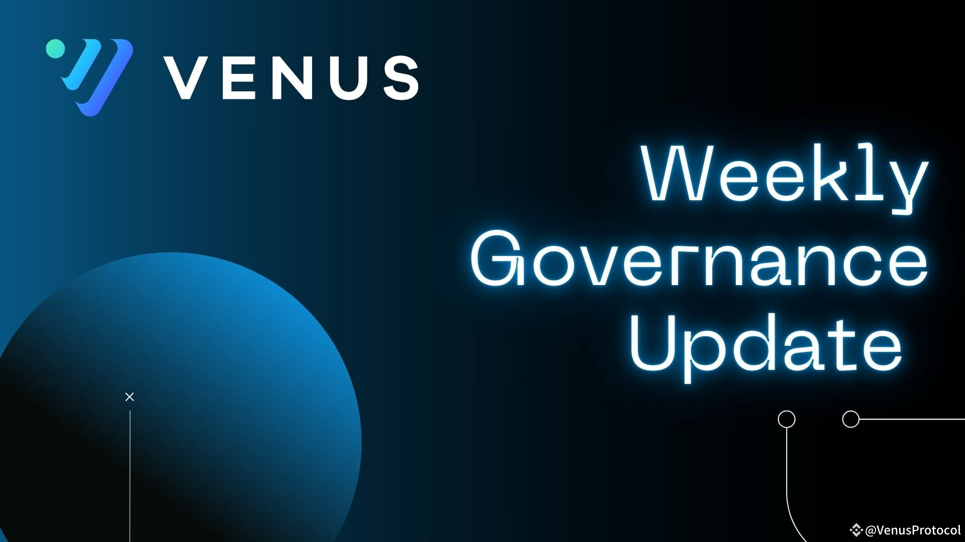 🧵Weekly Governance Update at Venus Protocol 🧵 Venus Proto ...
