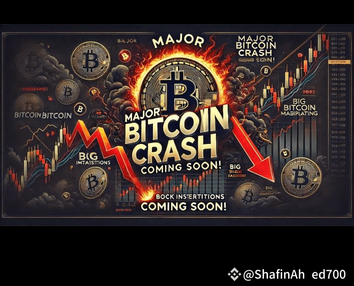 A Major $BTC Crash Is Coming Soon 😉 Do you really think B ...