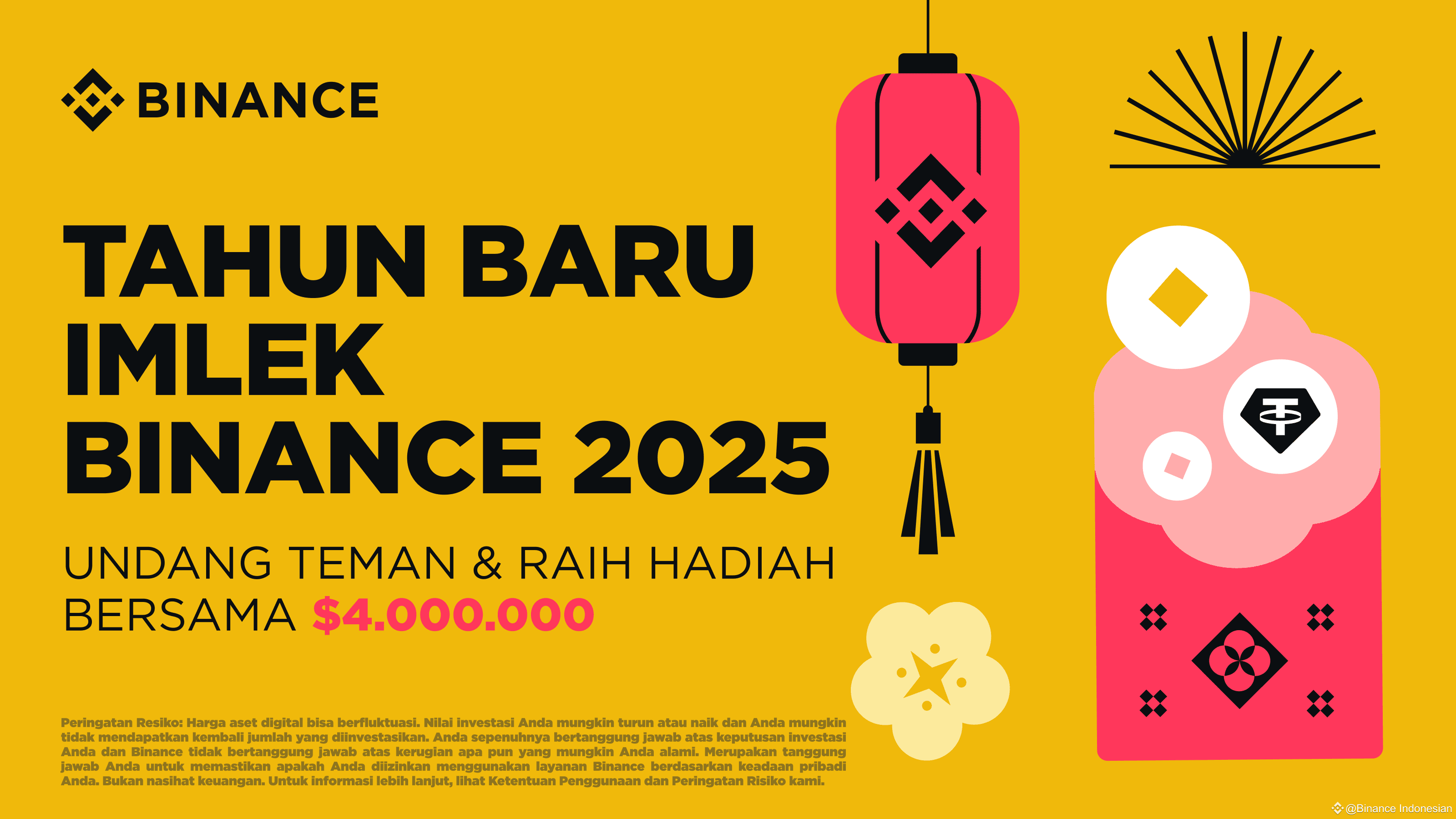 Giveaway Free Red Packets for Chinese New Year's Peak Day, J | Binance ...