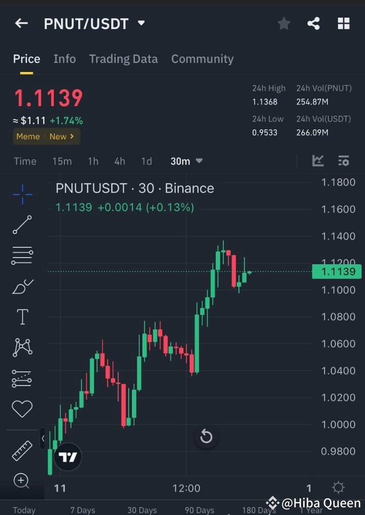 "$PNUT 🚨⚠️🚨 Trading Alert: Brace for a Major Market Move | Hiba Queen on Binance Square