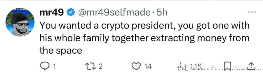 The whole thing now is like one big circus. Some Alts will | Adaora ...