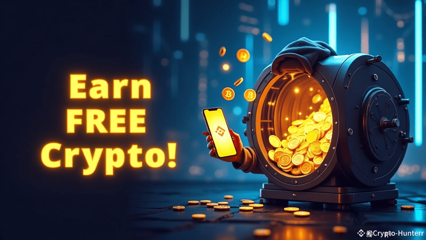 🚀 How to Earn FREE Crypto on Binance! 1️⃣ Learn & Earn: Wa | Crypto-Hunterr on Binance Square