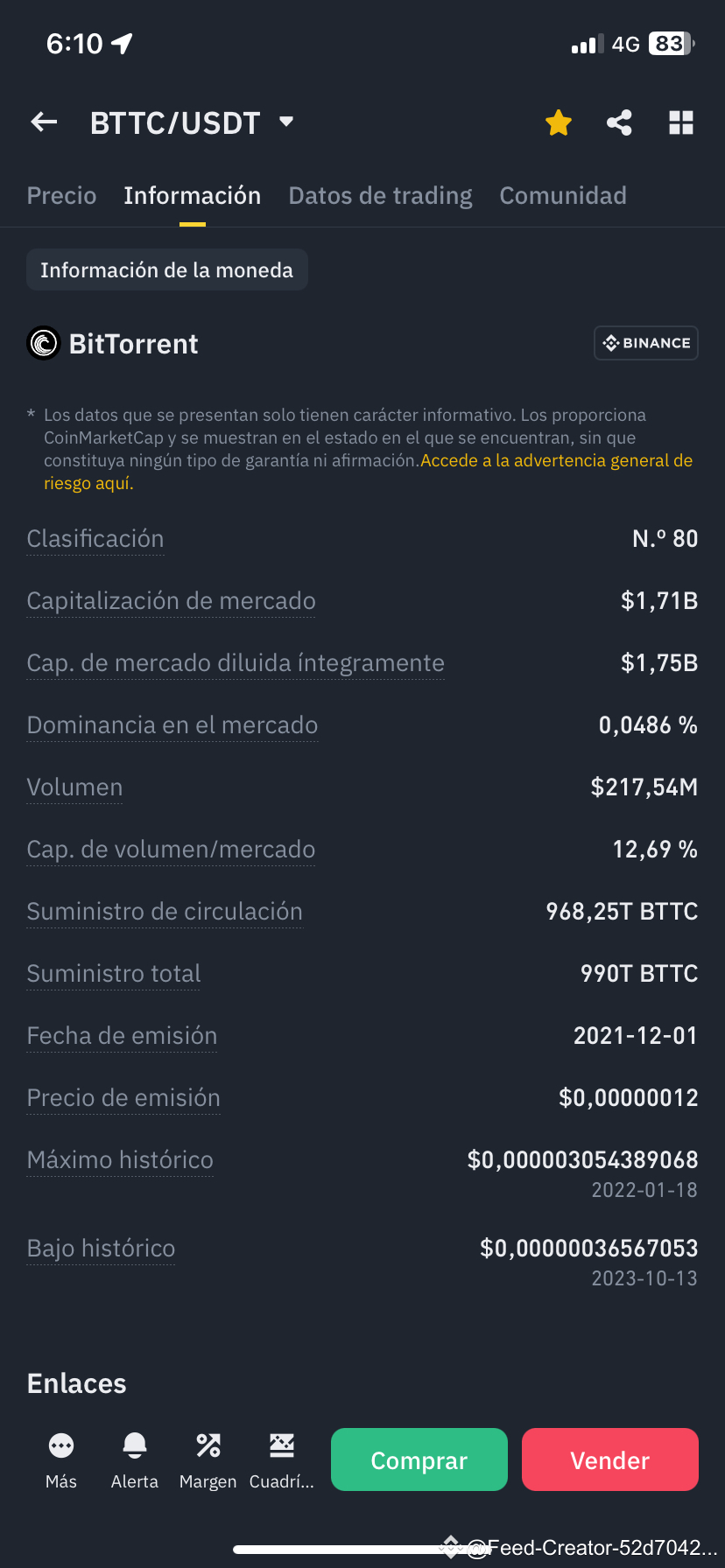 $BTTC 3 photos, 3 consecutive days of losses, I have a lot | SUPERSERGII on Binance Square