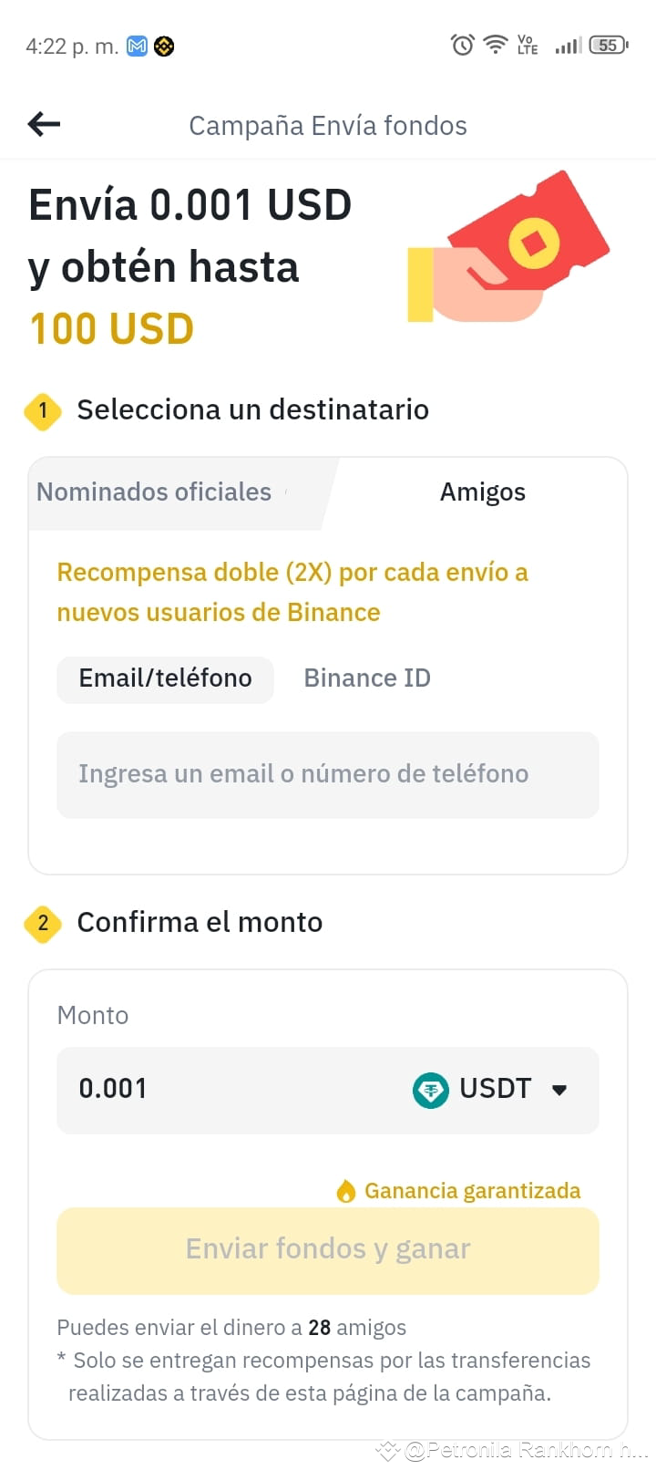 let's support each other and win I note and return, I earn | Petronila ...