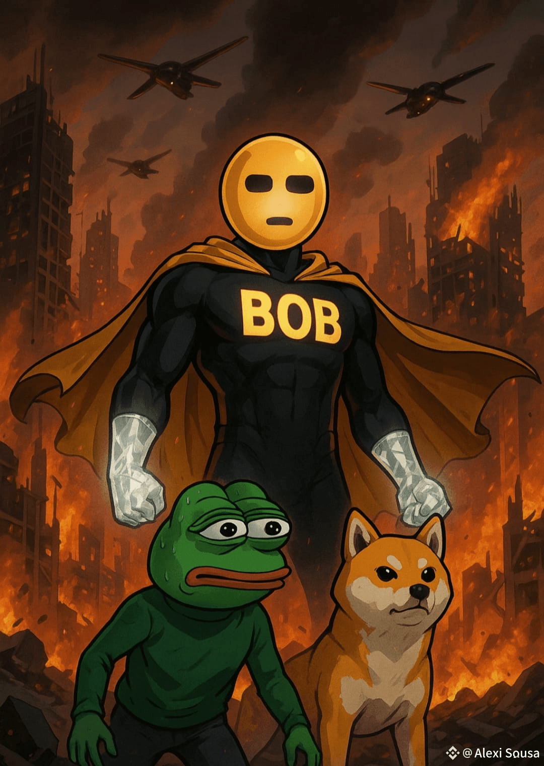 Crypto Bob Family, attention! Now is the time to stay stron | Alexi Sousa on Binance Square