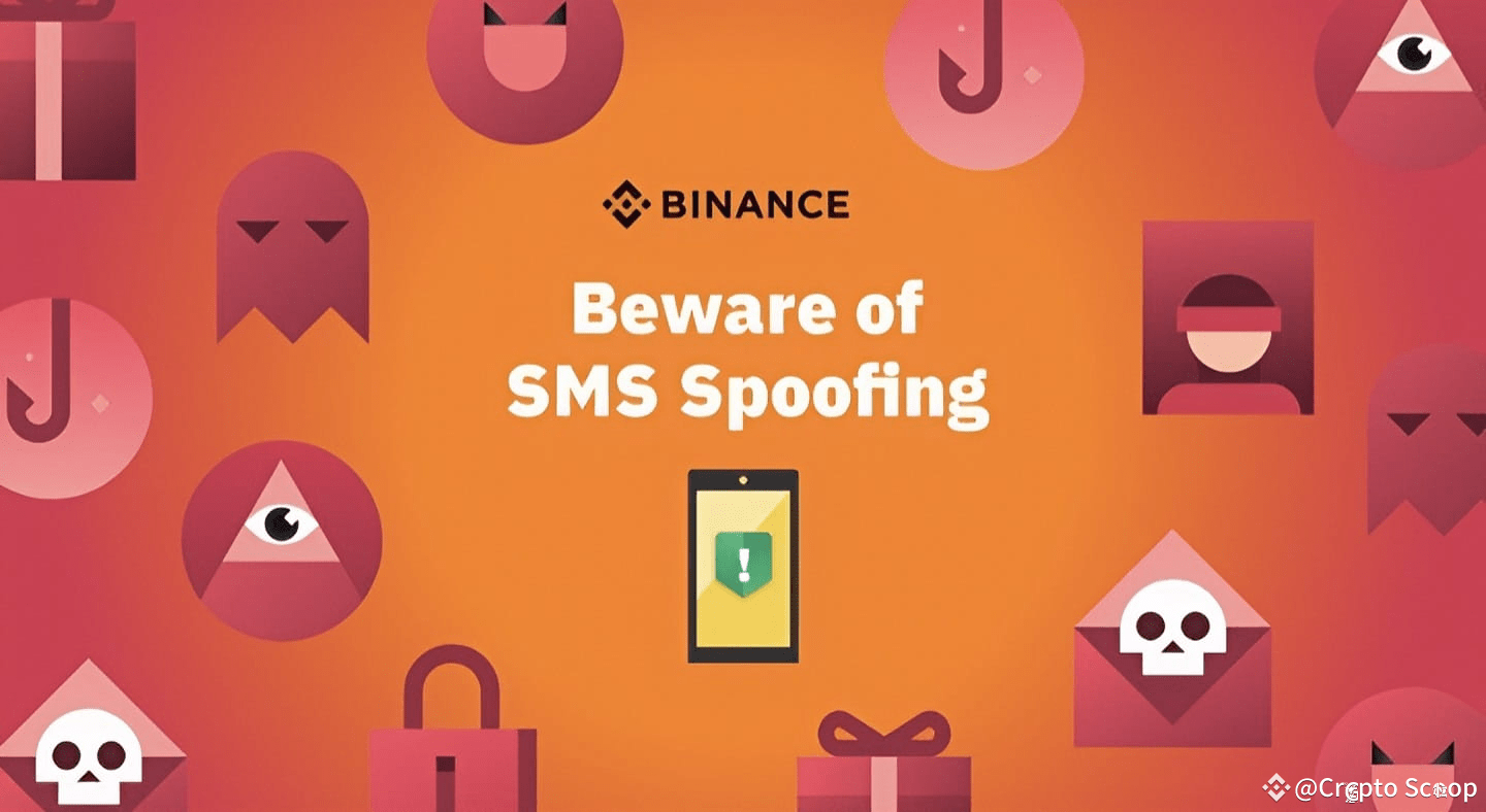 ⚠️ Watch Out! Binance Users Hit by Sneaky SMS Scam!🔥 🚨 He | Crypto ...