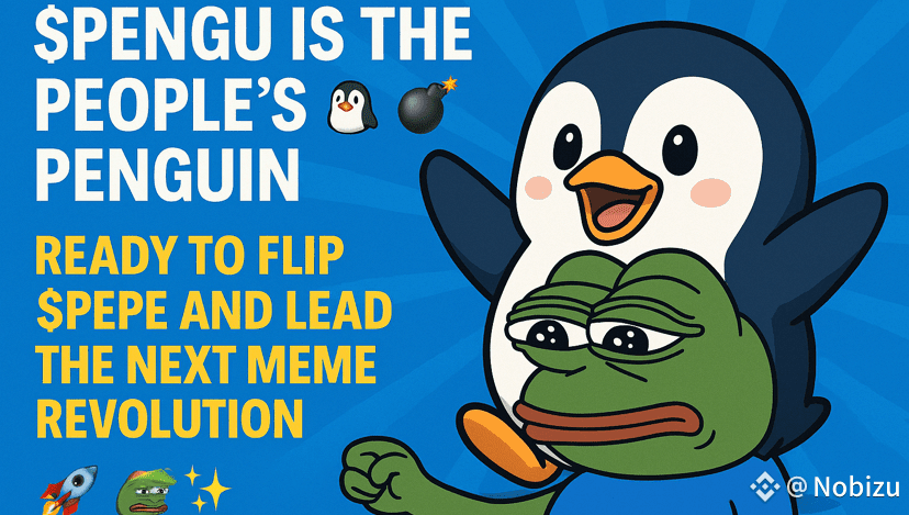🐧💥 $PENGU Is the People’s Penguin — Ready to Flip $PEPE and Lead the ...