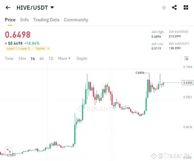 $HIVE /USDT Trading Update - Bullish Surge in Progress 📈 | Trader Rai on Binance Square