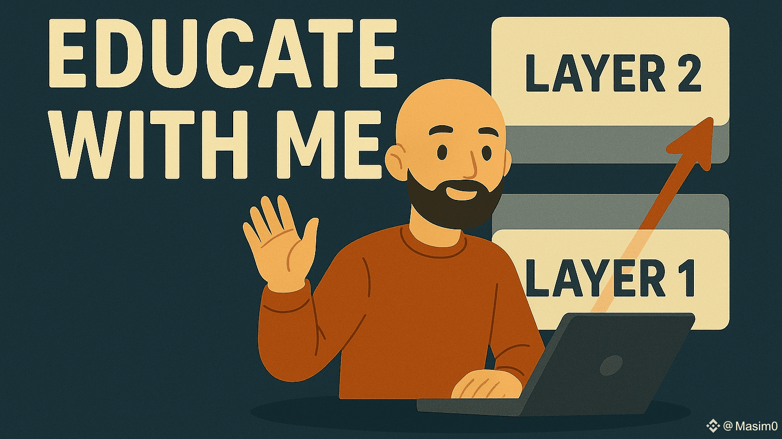 The difference between Layer 1 and Layer 2 blockchains | Masim0 on Binance Square