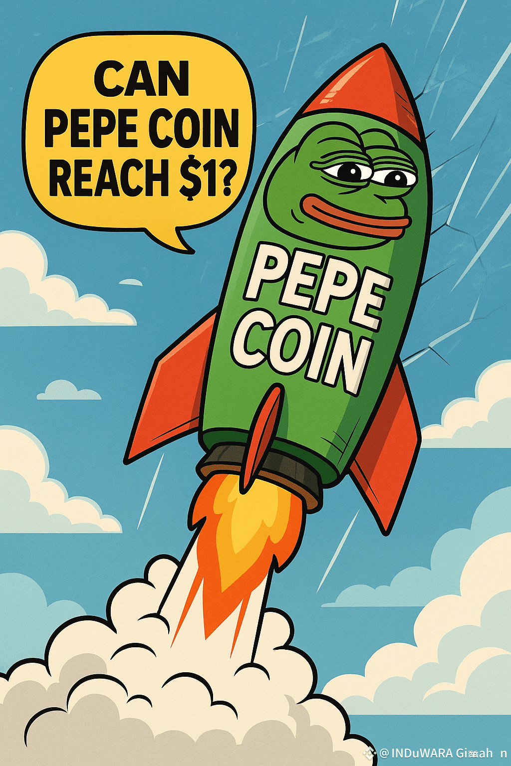 $PEPE 🚀 The Meme Coin Takeoff! PEPE is making waves again! | INDuWARA ...