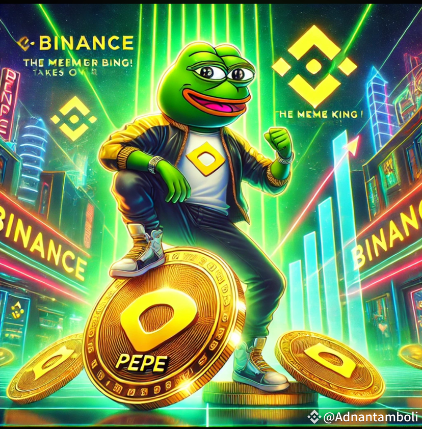 🐸 Pepe Coin: The Meme King Taking Over Binance! 🐸 Hold on | Adnantamboli on Binance Square