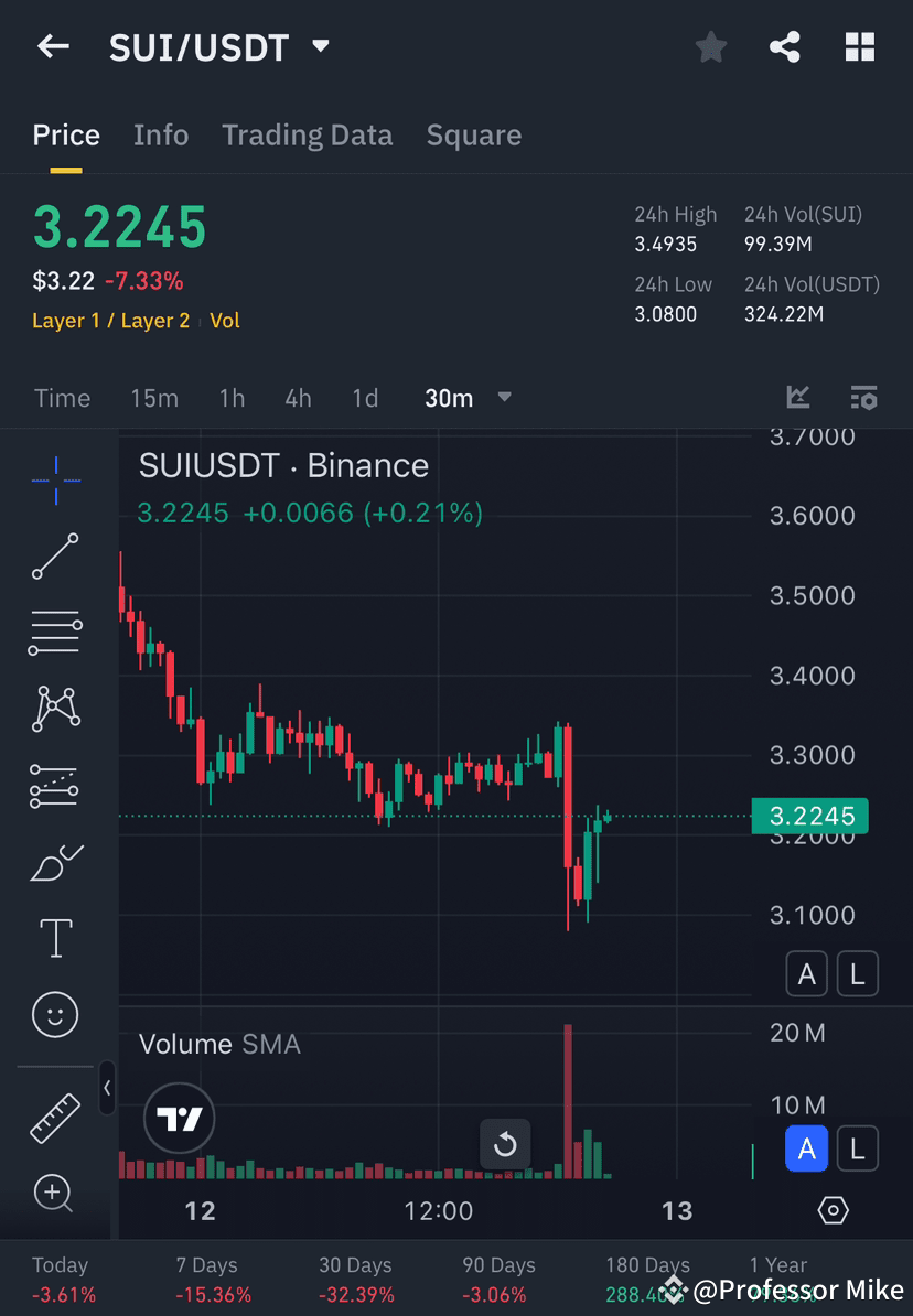 $SUI /USDT – Bull Run Alert!💯🔥🔥 SUI has rebounded strong | Professor Mike on Binance Square