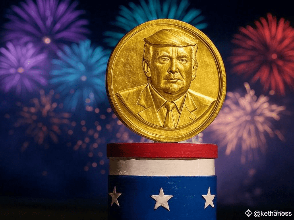 Donald Trump launched today the official crypto token "Trump ...