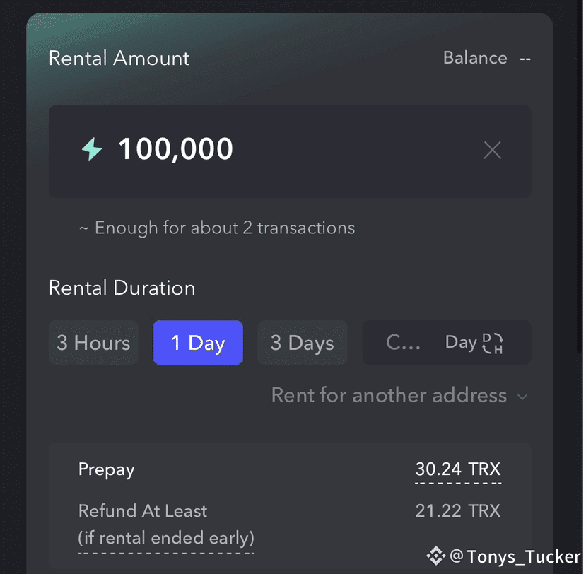 Essential for TRON Players: Easily Acquire Energy Through | Tonys ...