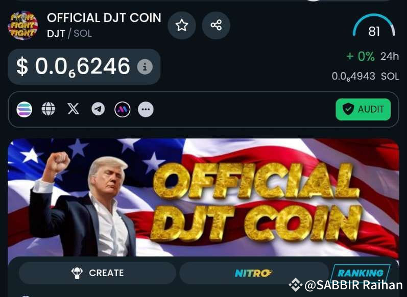 #djt explosive growth awaits !🔥💥💥 invest tokens 🔥💥🔥 ca | SABBIR Raihan ...