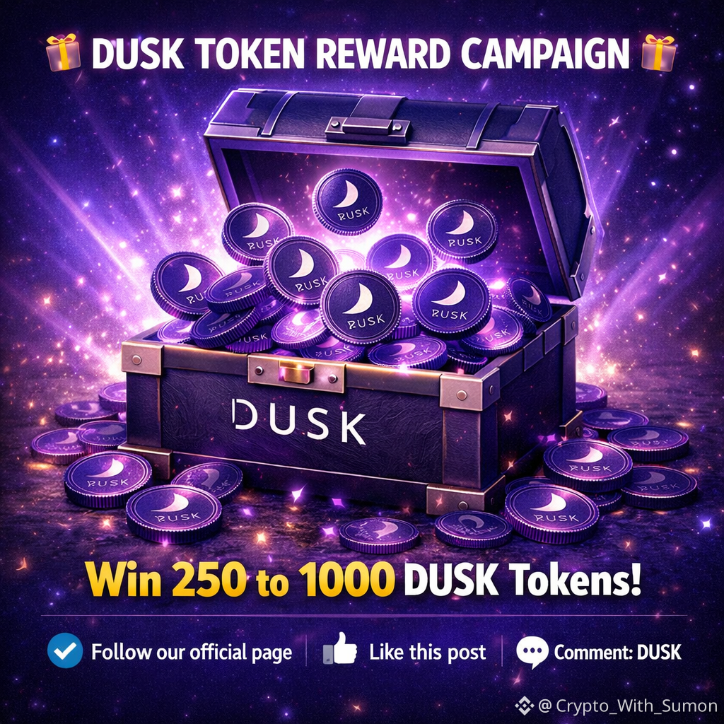 🎁 DUSK TOKEN REWARD CAMPAIGN 🎁 To appreciate our | Crypto_With_Sumon on ...