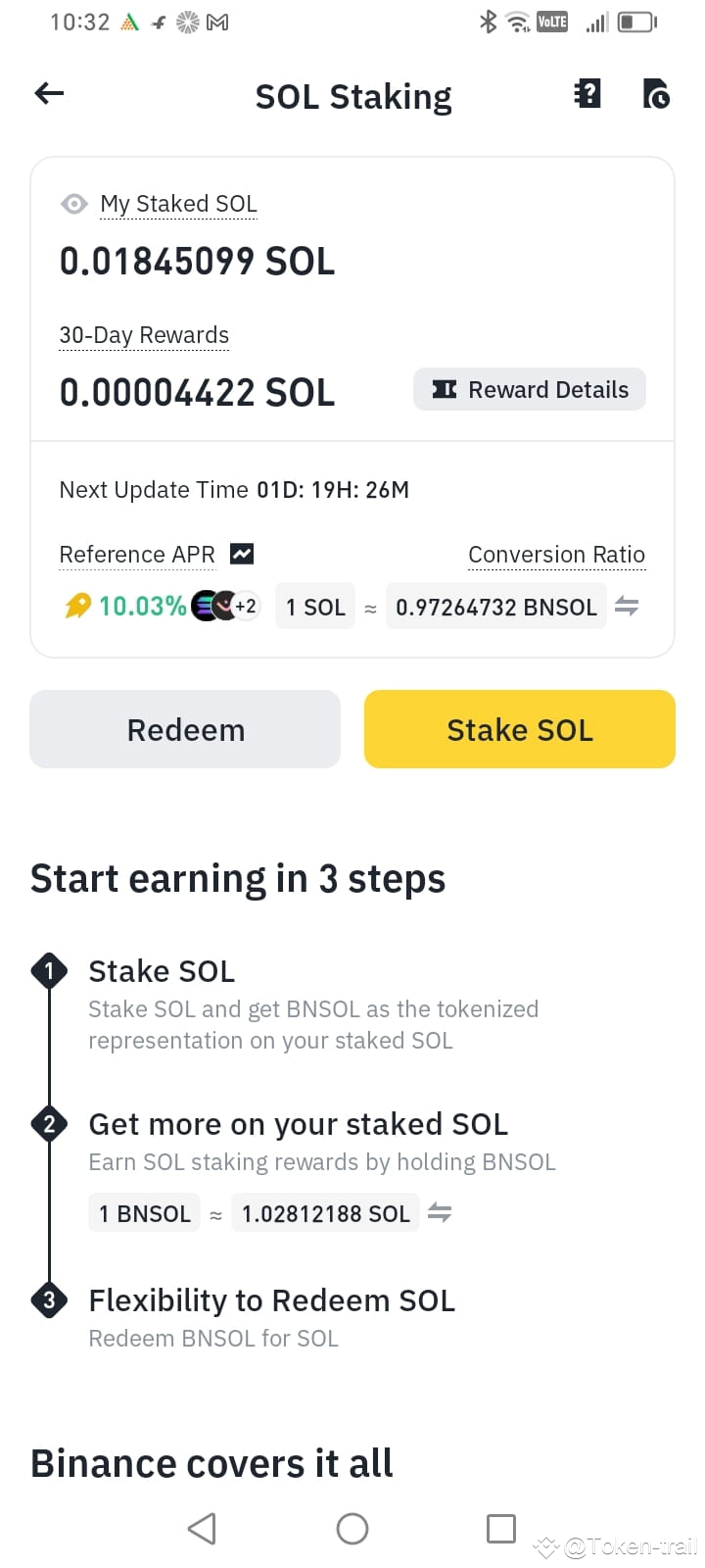 Exploring SOL Staking: A Trial Investment Experience I | Token-trail on ...