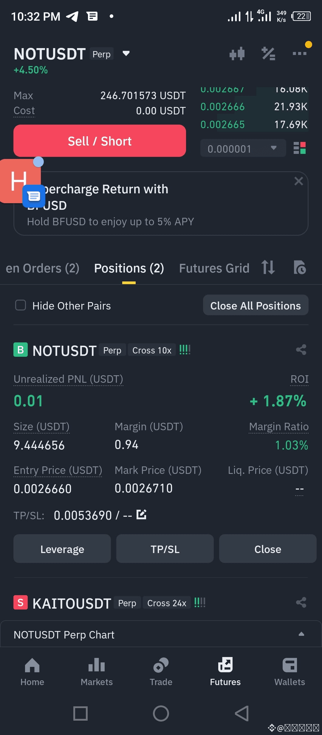 Big Profit😎🔥 Hello me NOT Coin Bullish and Barish | نادان on Binance Square