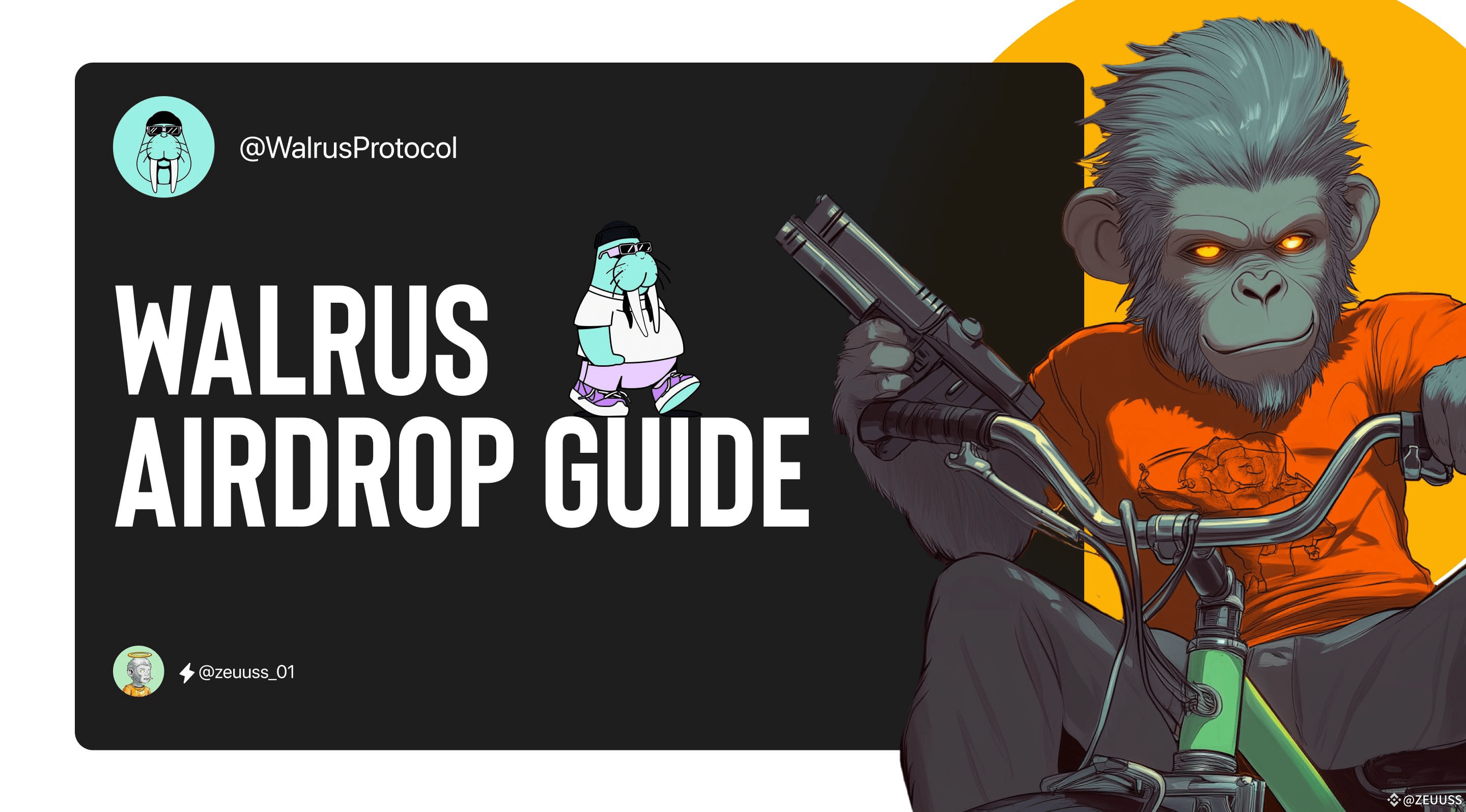 𝐖𝐀𝐋𝐑𝐔𝐒 𝐒𝐞𝐜𝐨𝐧𝐝 𝐀𝐢𝐫𝐝𝐫𝐨𝐩 🪂 If you followed | ZEUUSS on Binance Square
