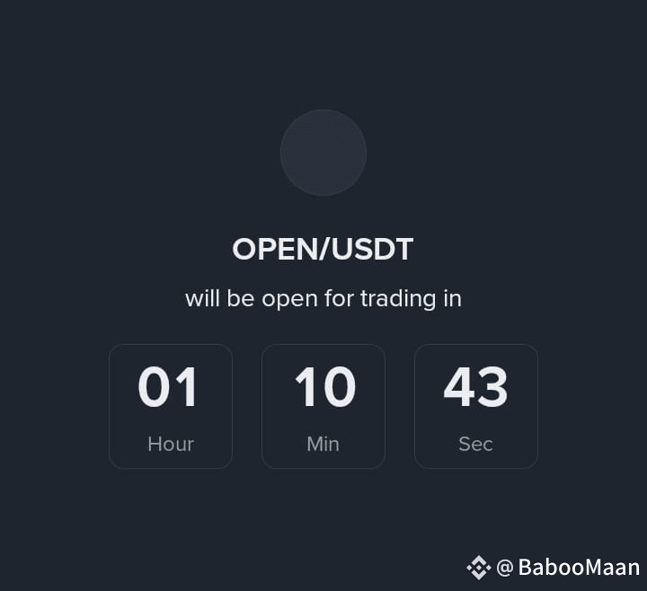 🚀 Exciting News! OpenCoin (OPEN) is going live on Binance i | BabooMaan ...