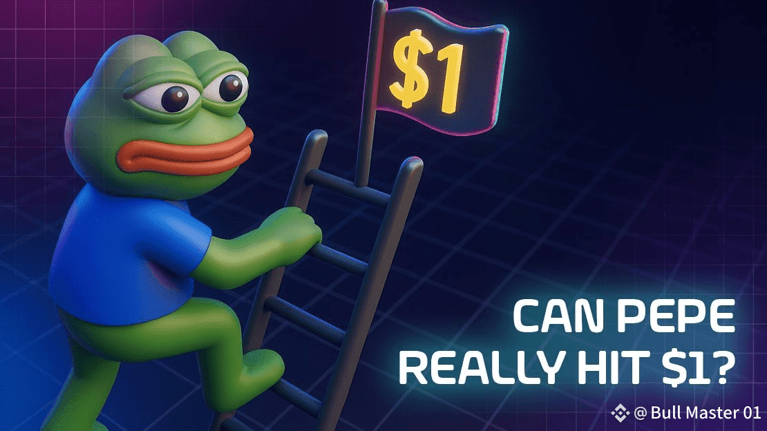 Can PEPE Coin Reach $1? A Realistic Breakdown... | Bull Master 01 on ...