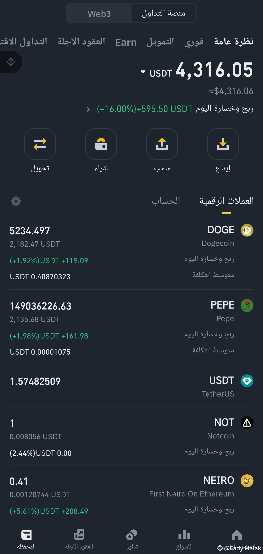 $PEPE $DOGE $NEIRO I love this meme coins | Fady Malak on Binance Square
