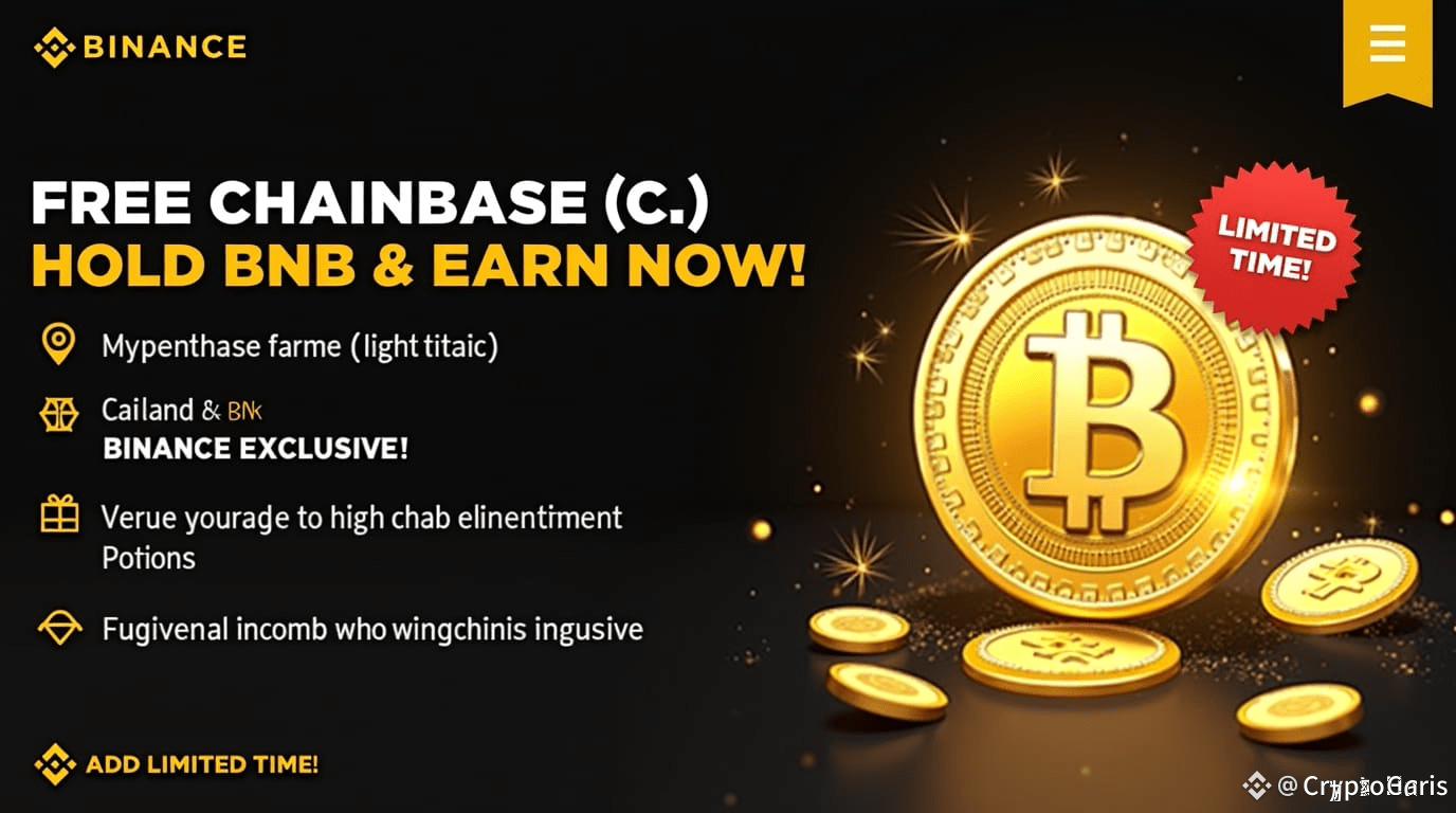 🚨 New Airdrop Alert on Binance! 💥 🔥 Introducing Chainbase | CryptoHaris on Binance Square
