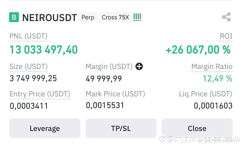 Look and learn, future traders! The NEIRO coin was heavily | crypto ...