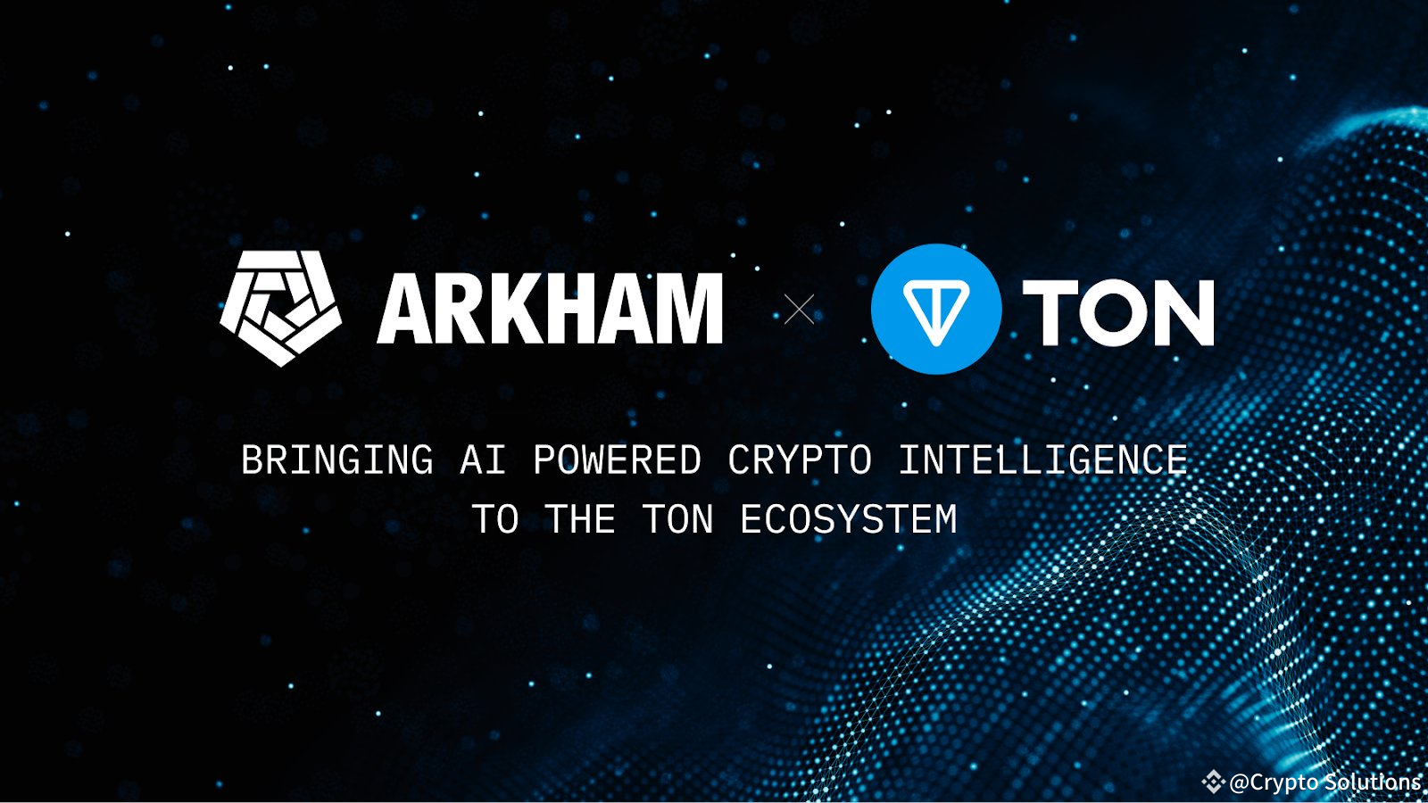 TON Network Goes Live on Arkham: Unveiling New Opportunities for TON Users | Crypto Solutions on ...