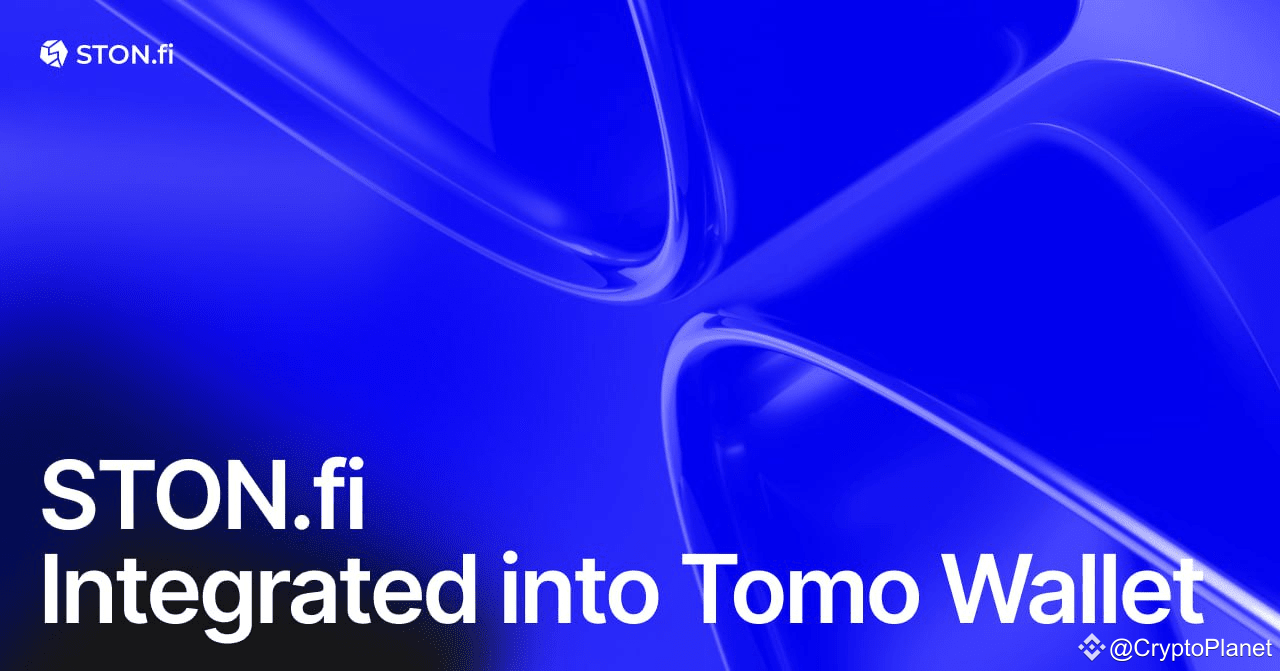⚡️STON.fi: Integration with Tomo Wallet Enhances DeFi in | CryptoPlanet ...