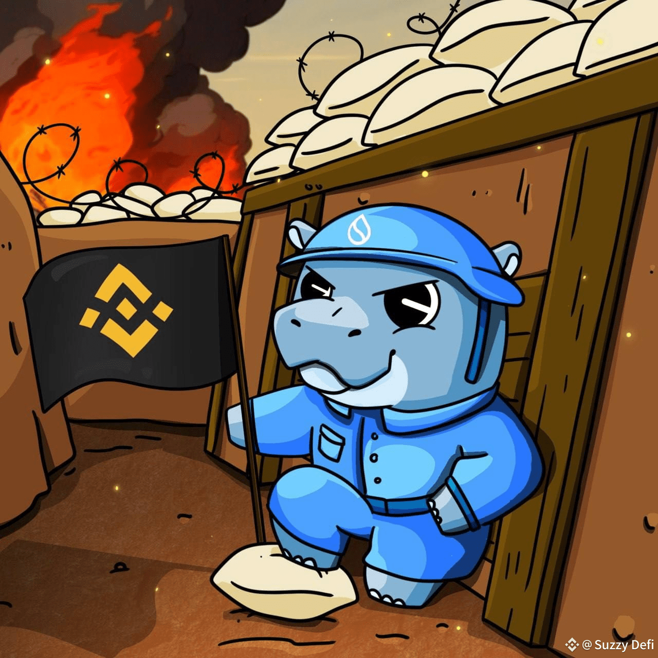 Not many projects make it to Binance Alpha but $HIPPO did. F | Suzzy Defi on Binance Square