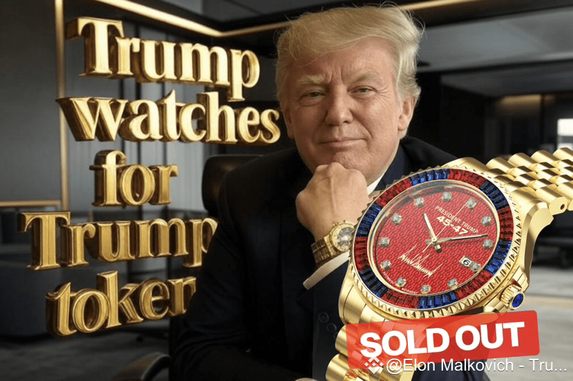 Trump Watches for Trump Tokens Donald Trump has launched a | Elon ...