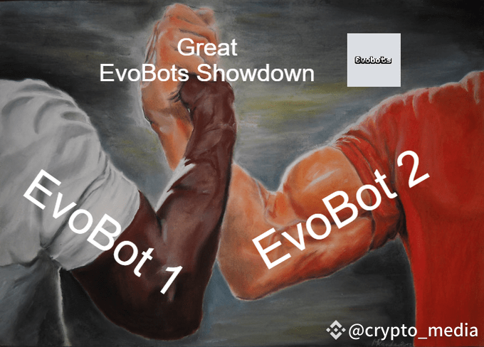 The Great EvoBots Showdown: A Battle of Ideals in the Digita | crypto_media on Binance Square