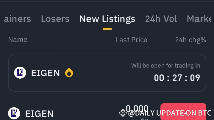 EIGEN COIN ANALYSIS 🔥👇 AND OVERVIEW 🔥🔥👇 | DAILY UPDATE ON BTC on ...