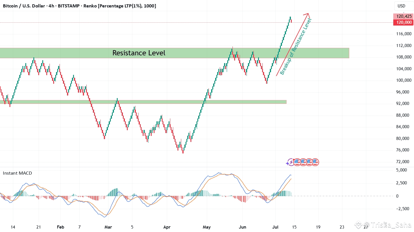 Bitcoin Renko Breakout Confirmation with CryptoQuant Netflow | Trisha ...