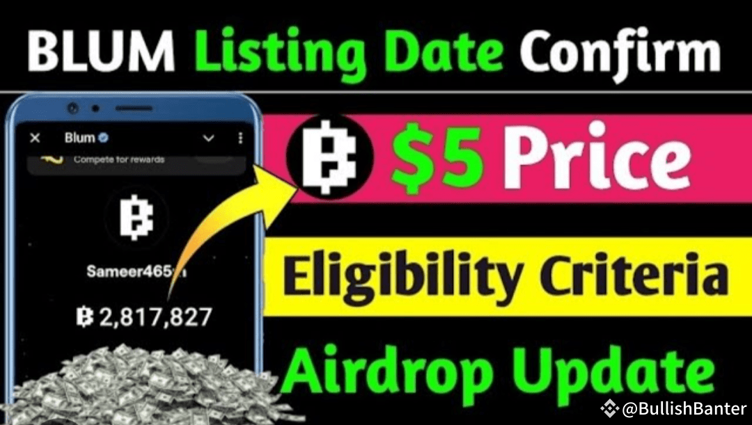 Exciting Update on BLUM Coin Launch 🚨 BLUM Coin Value Alert: 1BLUM = $1 ...