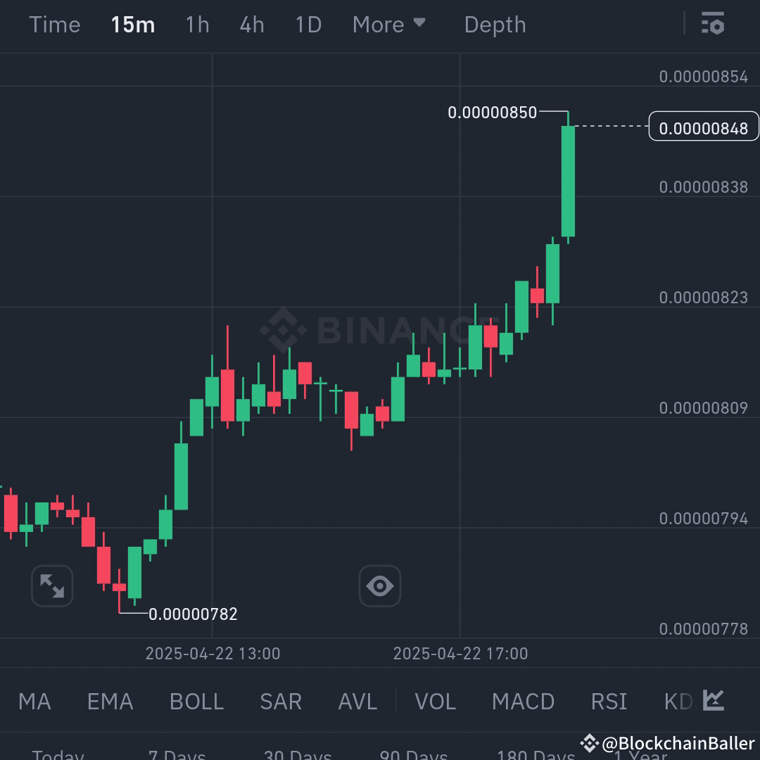 $PEPE JUST BLASTED THROUGH RESISTANCE – NEXT STOP: 0.000000 | BlockchainBaller on Binance Square