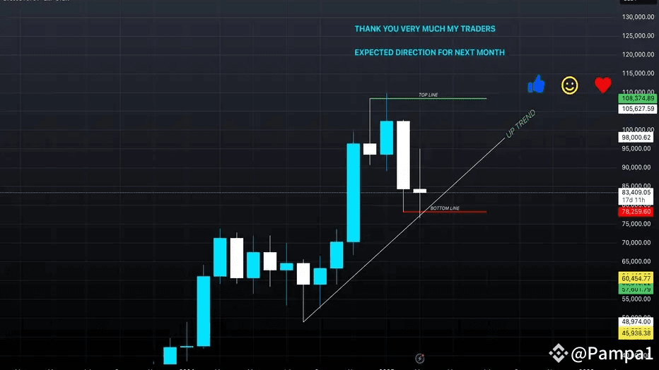🚀 Bitcoin (BTC/USDT) Monthly Chart Analysis: Next Move Incoming! | Pampa1 on Binance Square