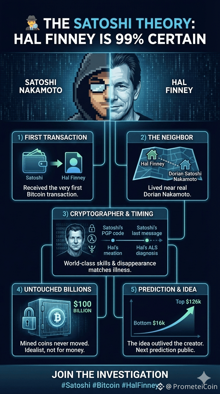 🕵️‍♂️ I am 99% sure: Satoshi Nakamoto is Hal Finney The | PrometeiCoin ...