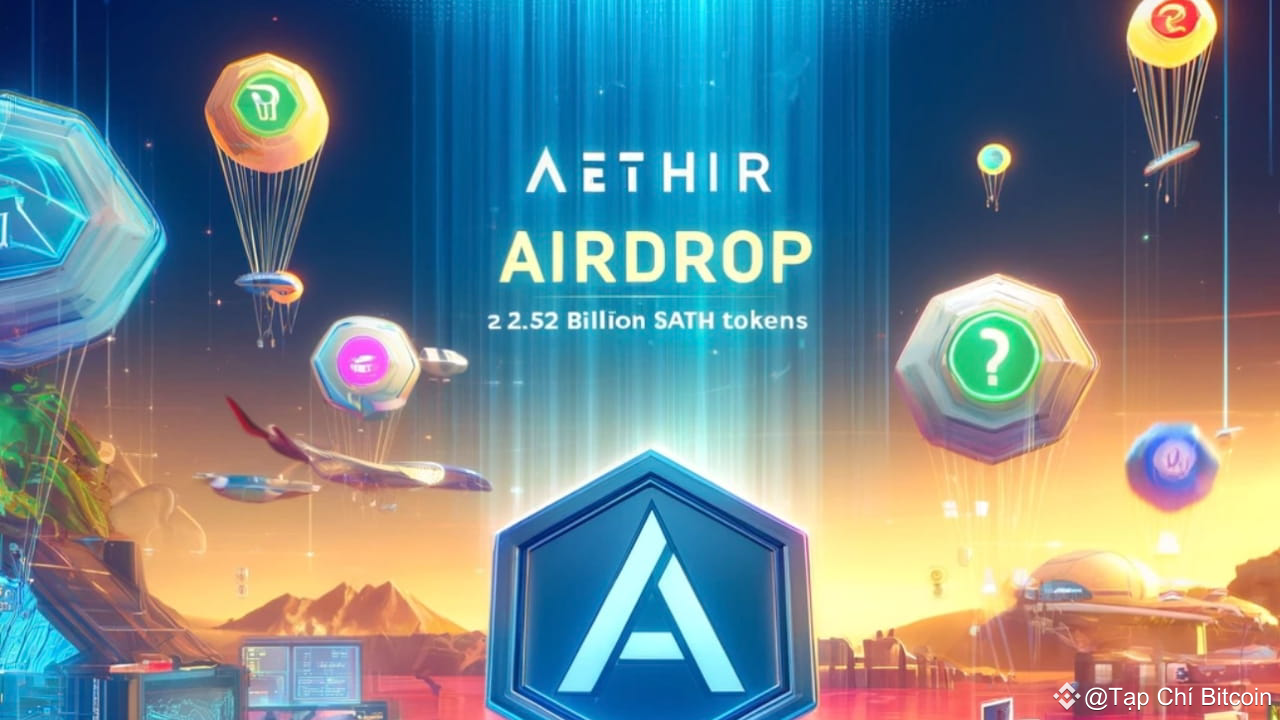 Aethir announces airdrop of 2.52 billion ATH tokens to over 860,000 ...