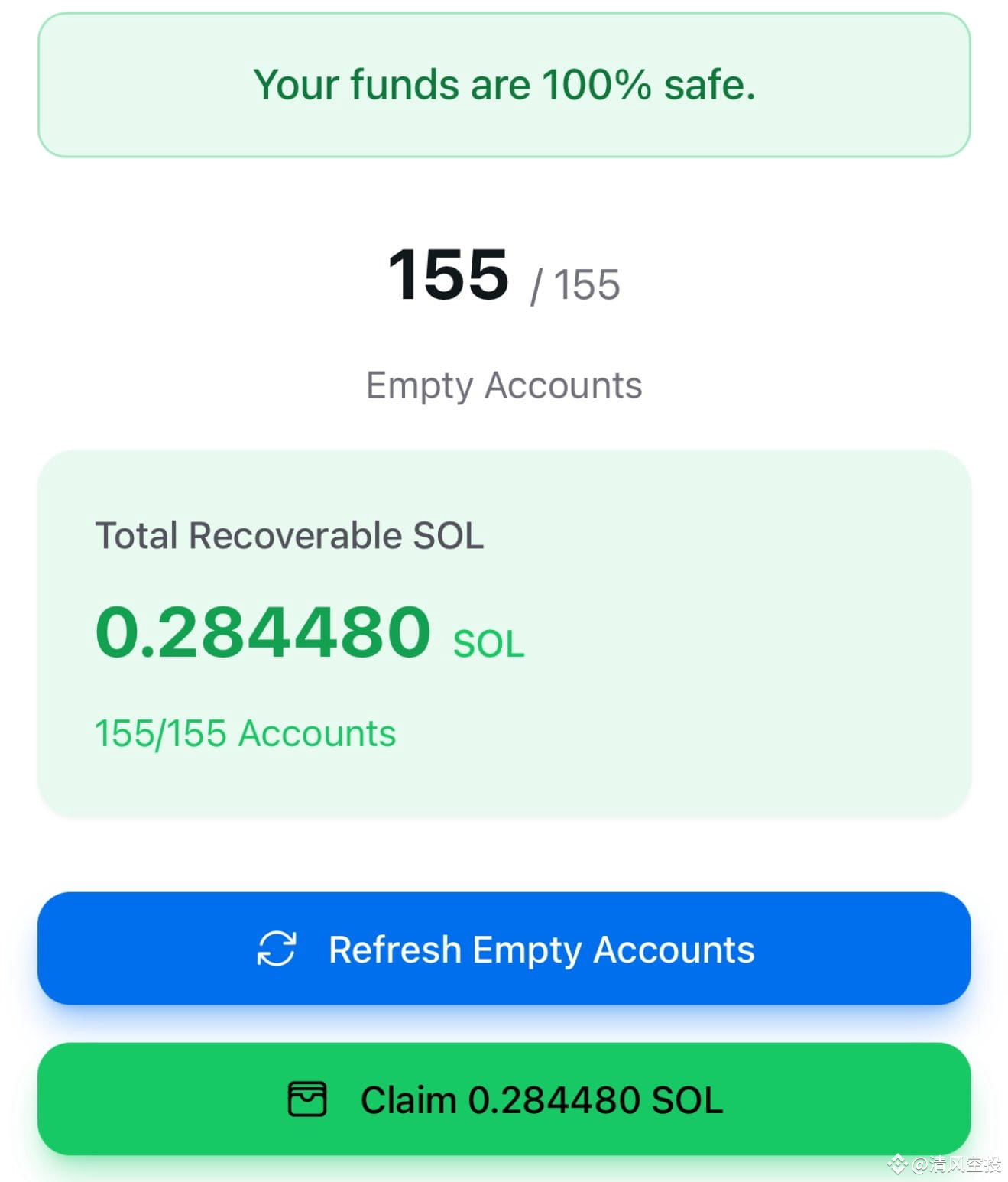 Sol Receive Refund Fee: https://www.redeemsol.com?r=TR5BV7 Q | 清风空投 on ...