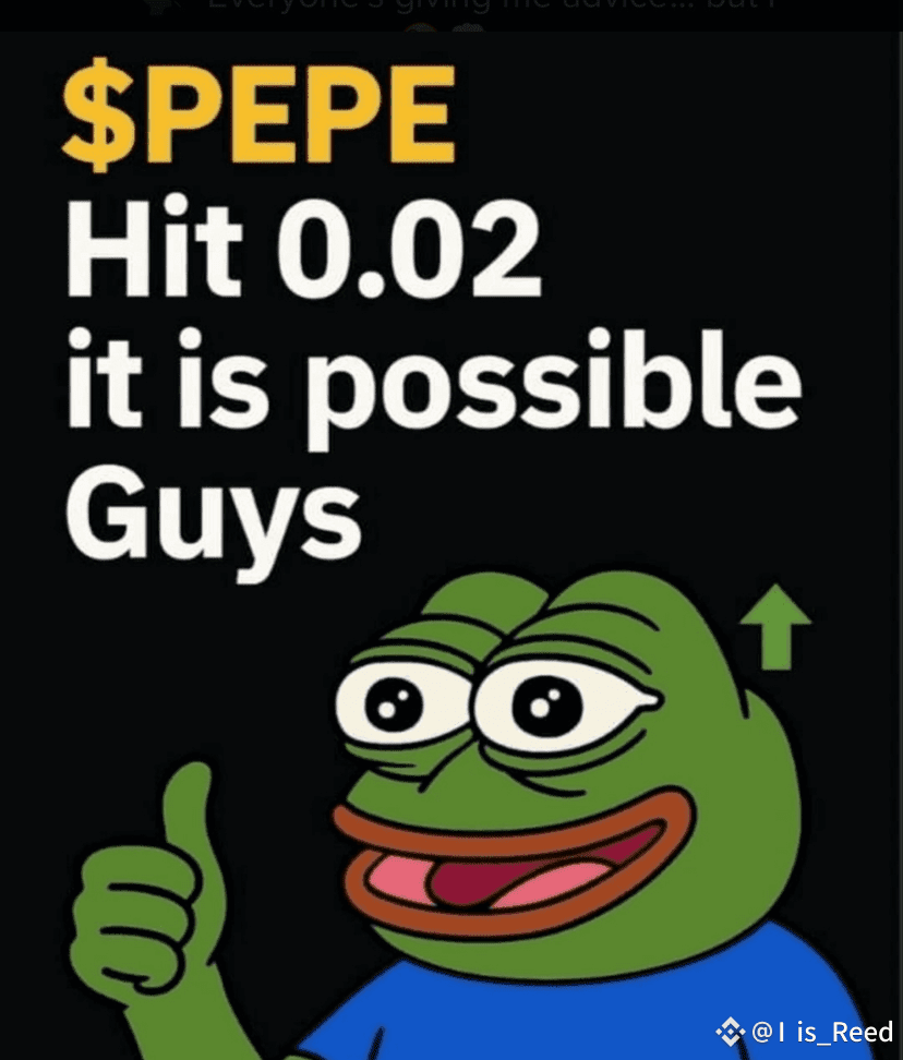 🚨 $PEPE to $0.02… Even $1?! 🚨 Dream or delusion? Meme or m | Iris_Reed ...